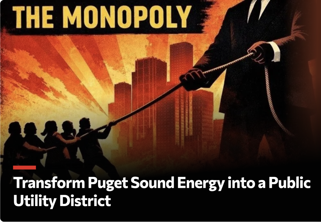 Transform Puget Sound Energy into a Public Utility District - Power to ...